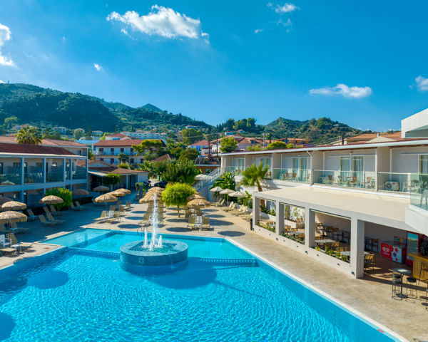 Papillon Hotel op Zakynthos. Voordelig naar Papillon.