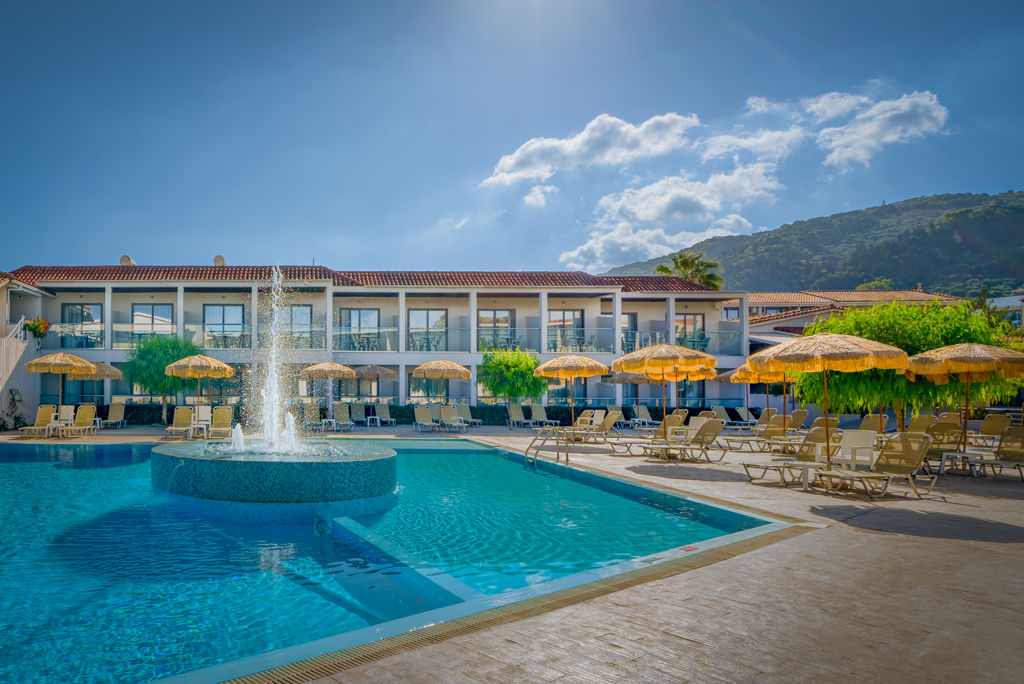 Papillon Hotel op Zakynthos. Voordelig naar Papillon.